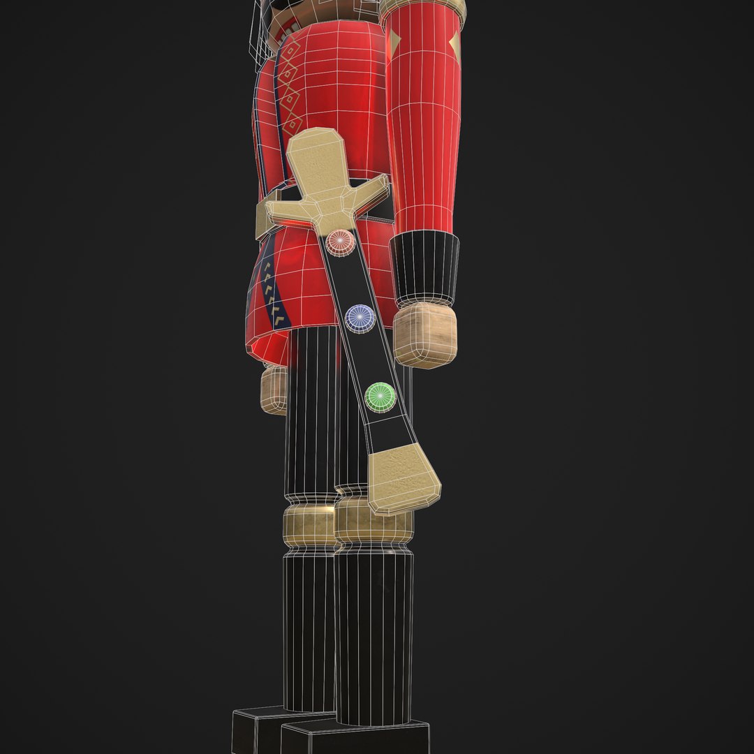 3D Nutcracker Model - TurboSquid 1836089