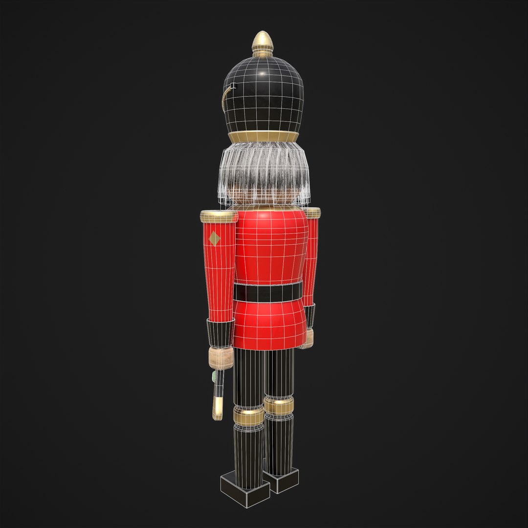 3D Nutcracker Model - TurboSquid 1836089