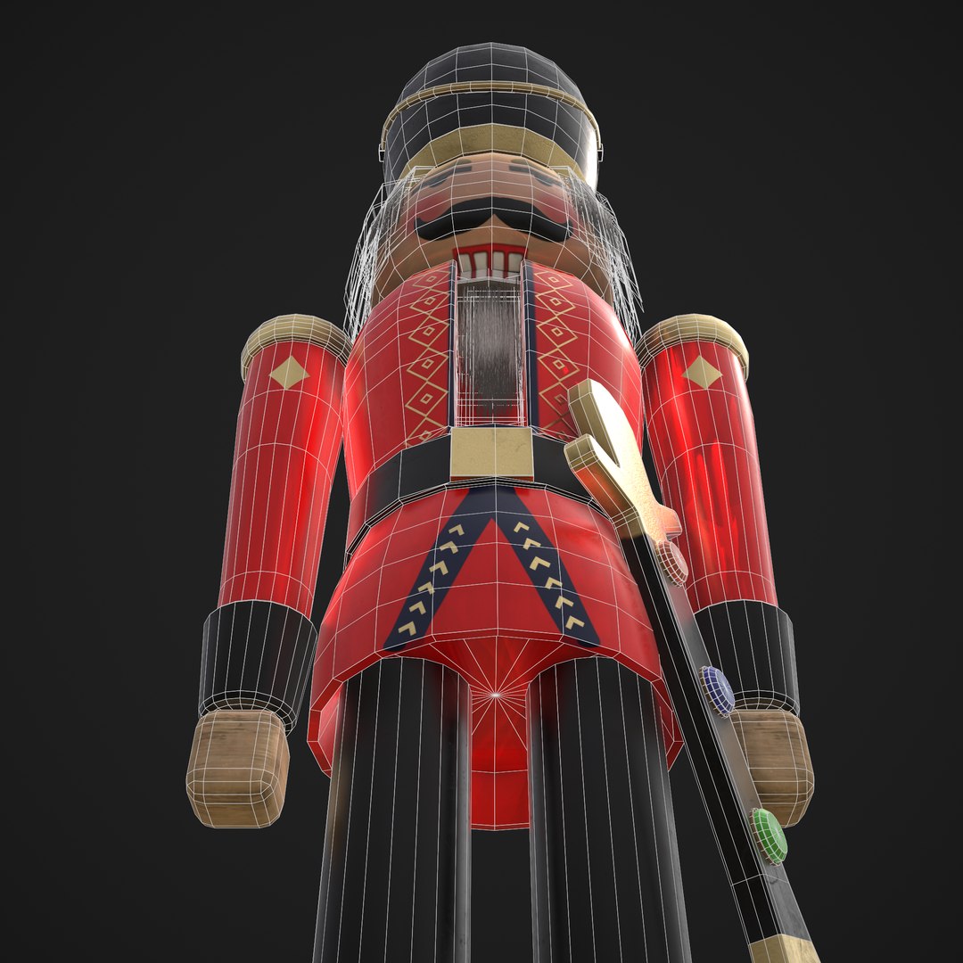 3D Nutcracker Model - TurboSquid 1836089