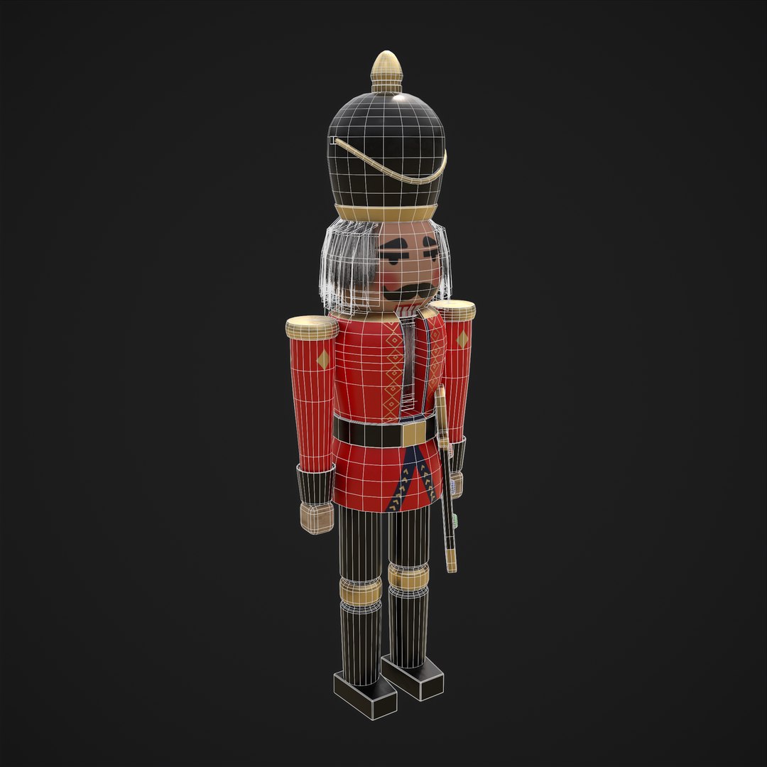 3D Nutcracker Model - TurboSquid 1836089