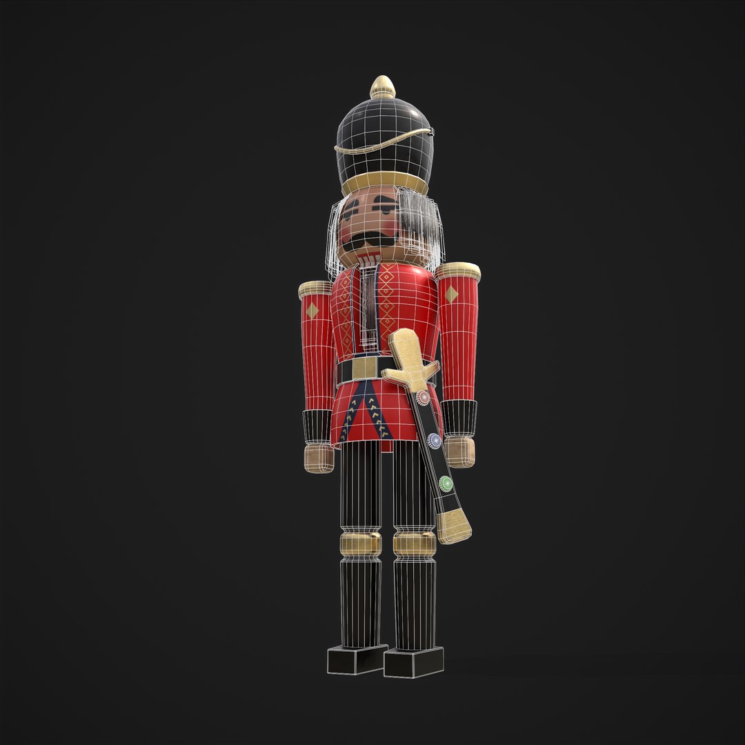 3D Nutcracker Model - TurboSquid 1836089