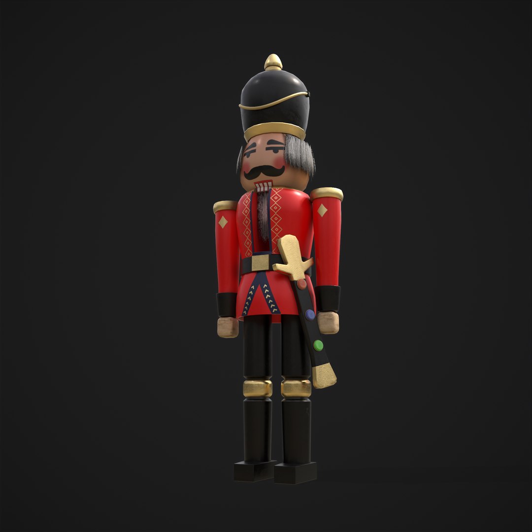 3D Nutcracker Model - TurboSquid 1836089