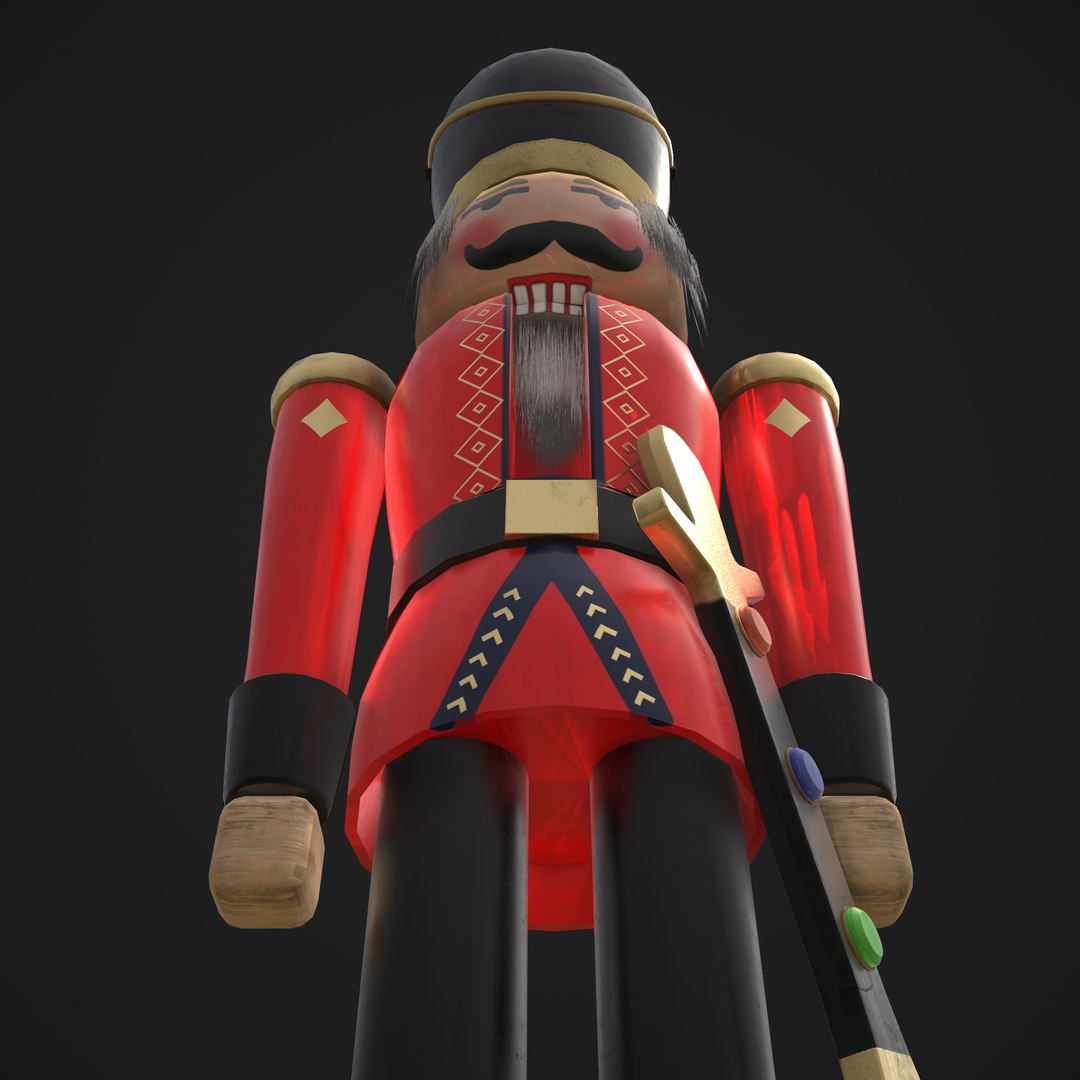 3D Nutcracker Model - TurboSquid 1836089