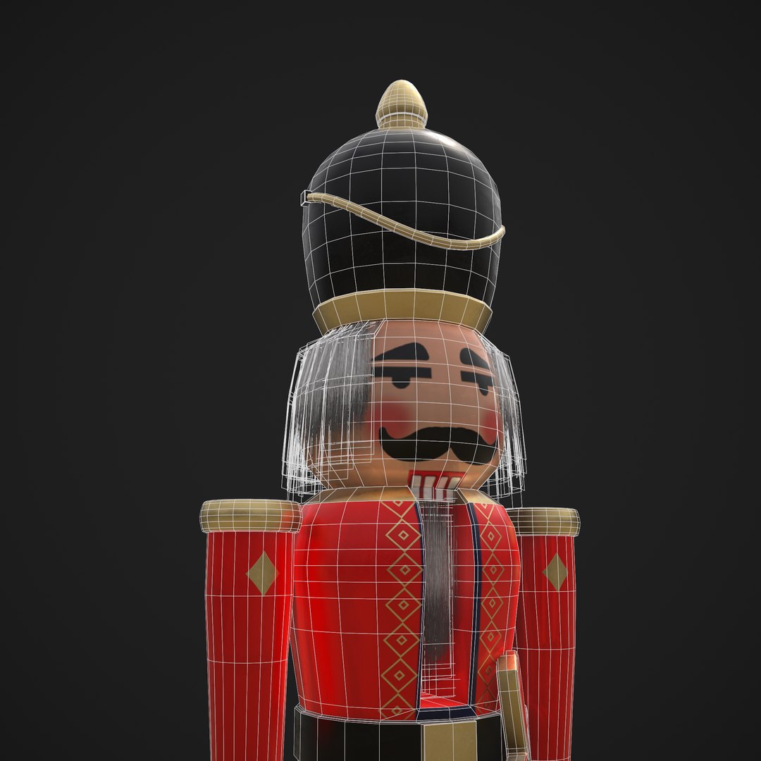 3D Nutcracker Model - TurboSquid 1836089