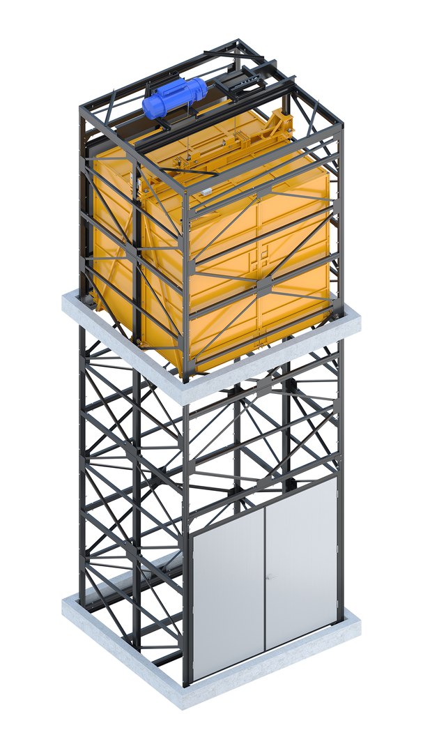 3D model - industrial lift - TurboSquid 1565994