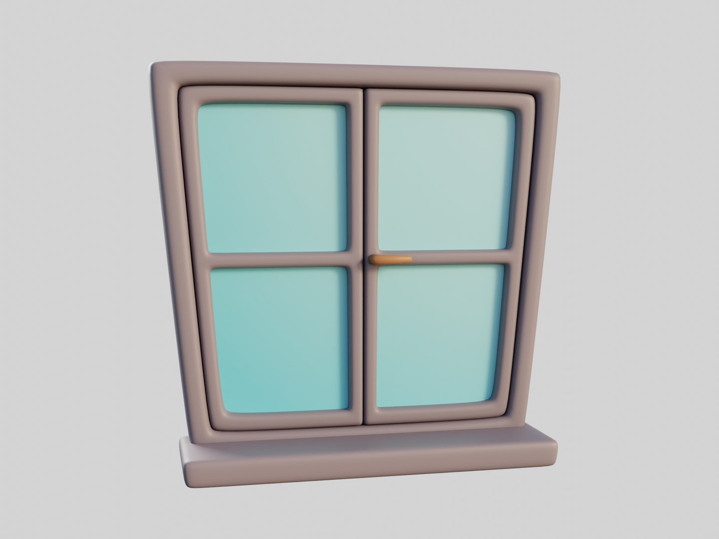 Cartoon Window 6b 3D Model - TurboSquid 1899521
