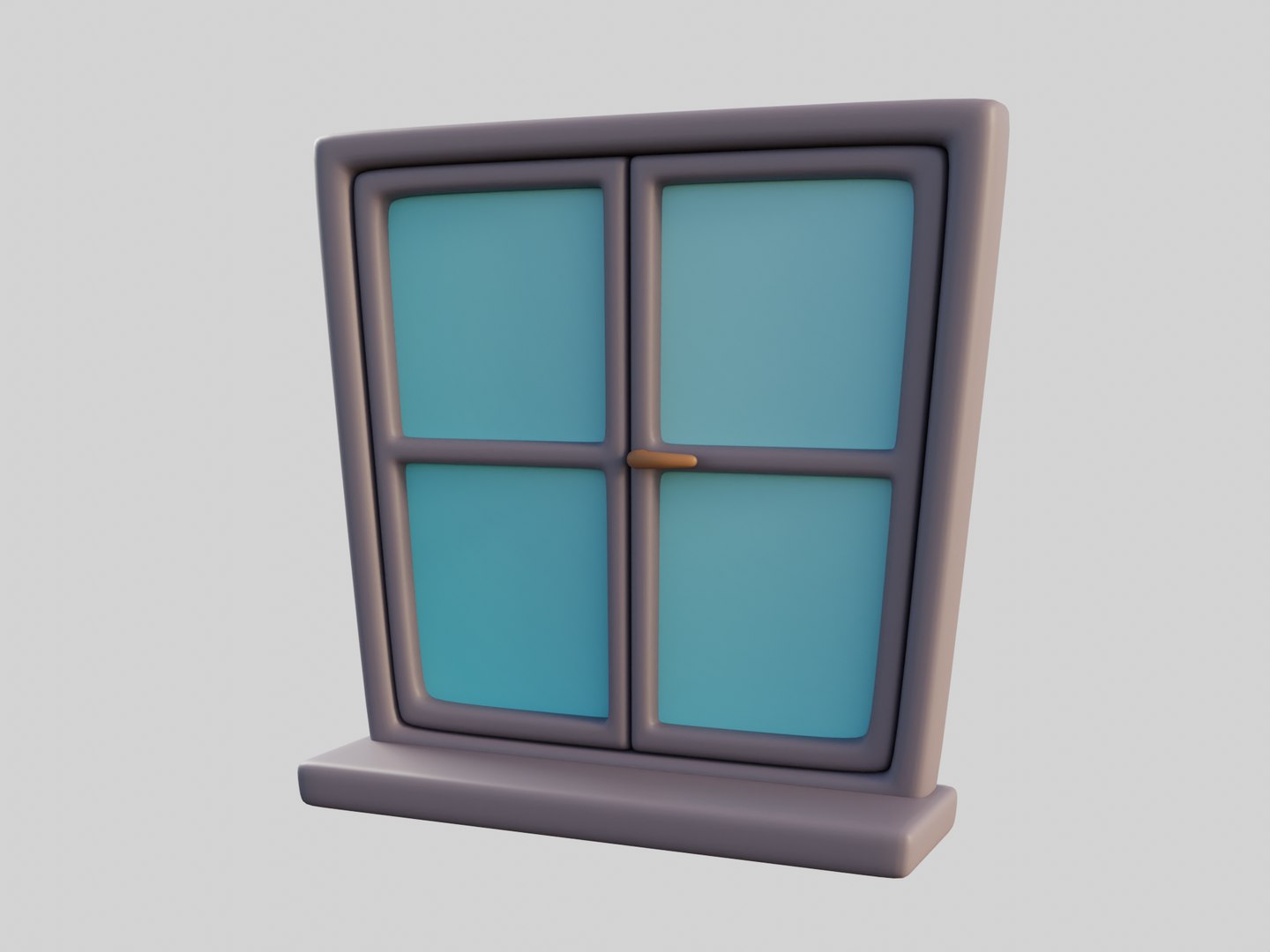 Cartoon Window 6b 3D Model - TurboSquid 1899521