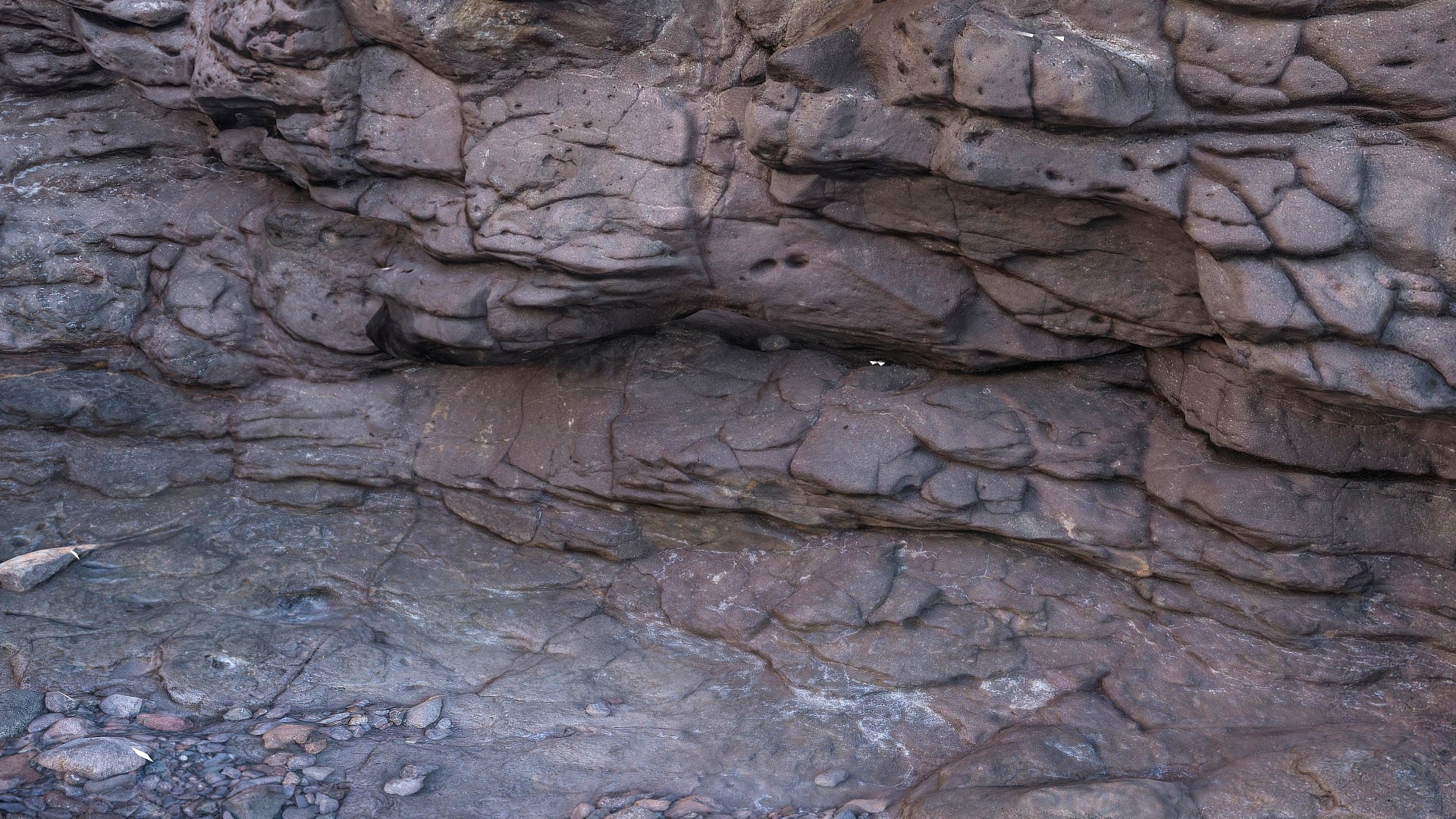 3d Model Cliffs Ocean Hd 16k