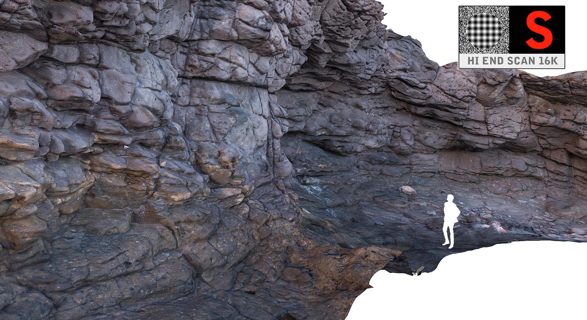 3d Model Cliffs Ocean Hd 16k