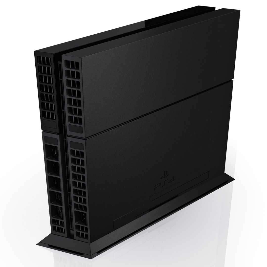 3d Sony Playstation 4 Console Model