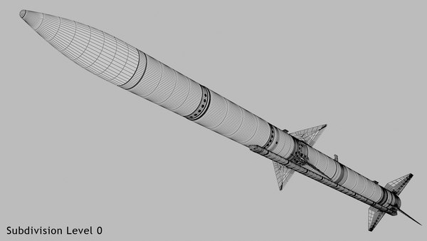 3D aim-120a b amraam model - TurboSquid 1414924