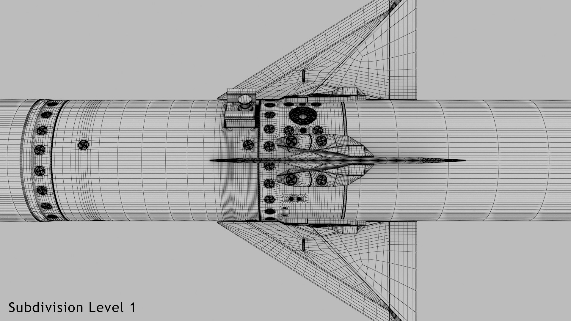3D aim-120a b amraam model - TurboSquid 1414924