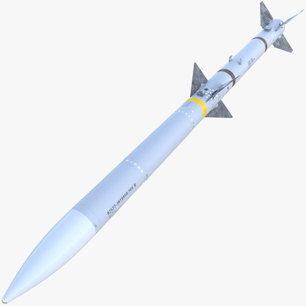 3D aim-120a b amraam model - TurboSquid 1414924