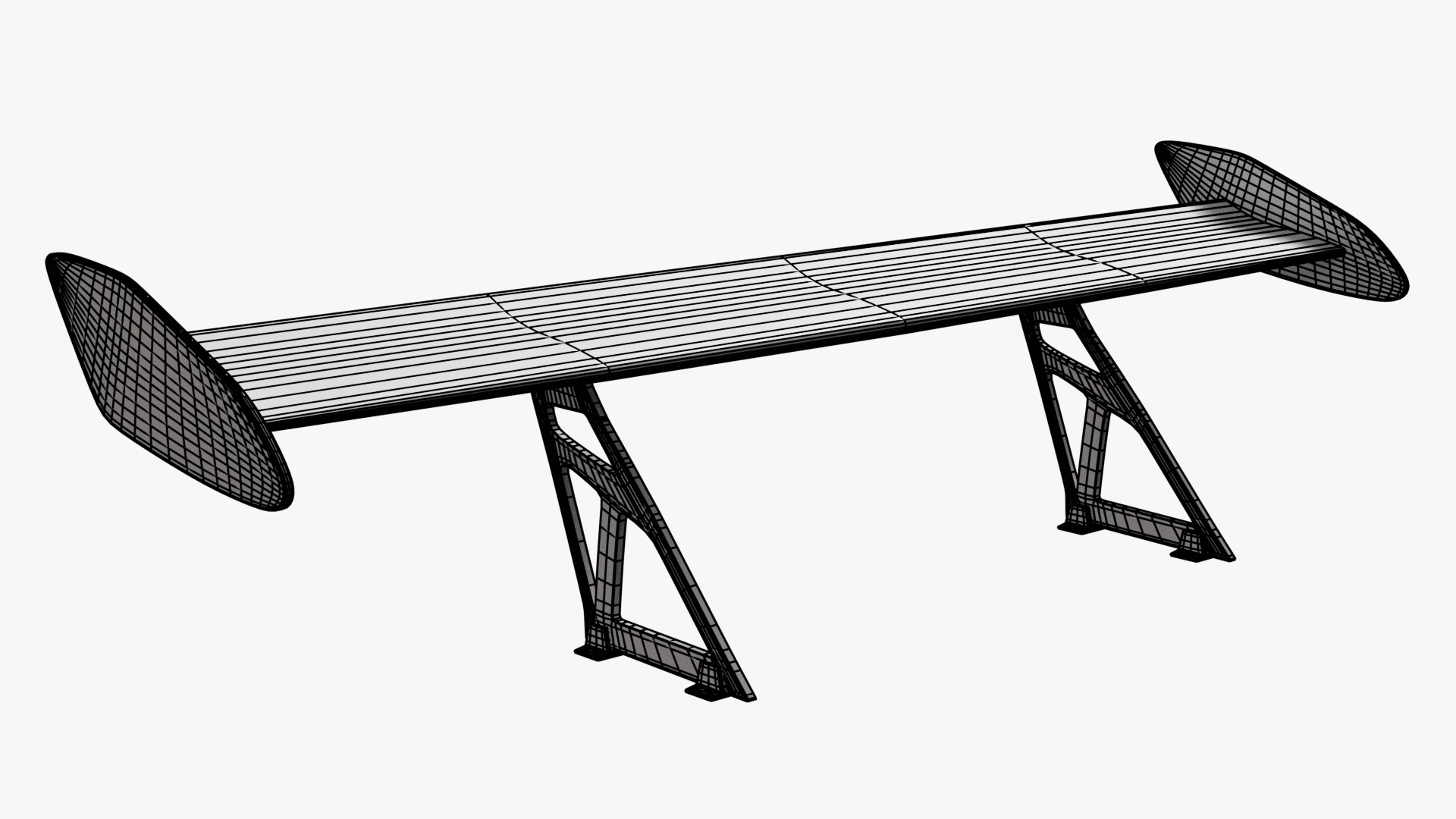 Car Spoiler 3D Model - TurboSquid 1925989