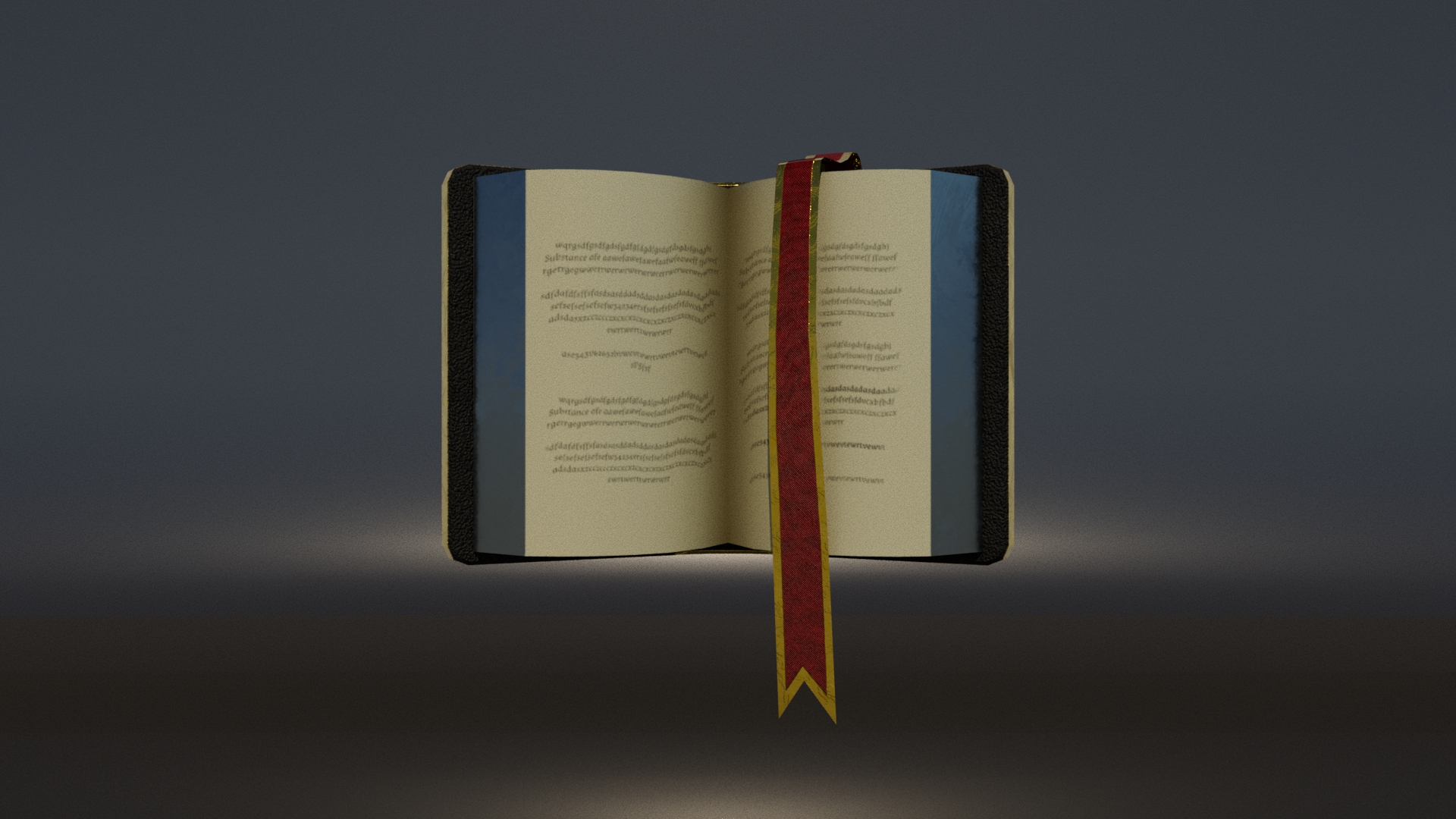 3D Game Ready Low Poly Fantasy Spell Book - TurboSquid 1850821