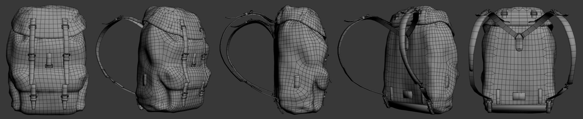 Backpack Realistic 3D Model - TurboSquid 1622179