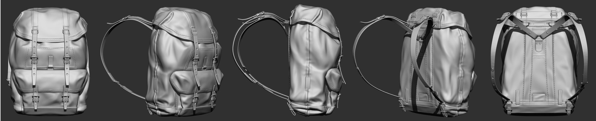 Backpack Realistic 3D Model - TurboSquid 1622179