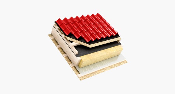 modelo 3d Seccion de techo - TurboSquid 1396938