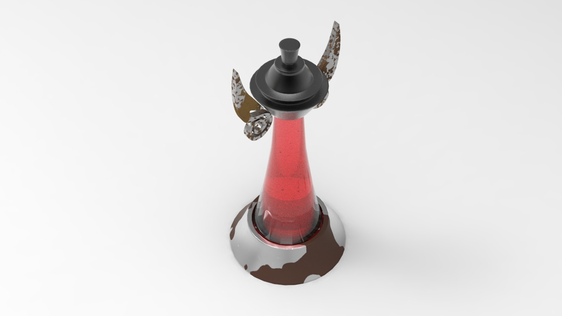 3D potion container model - TurboSquid 1653398