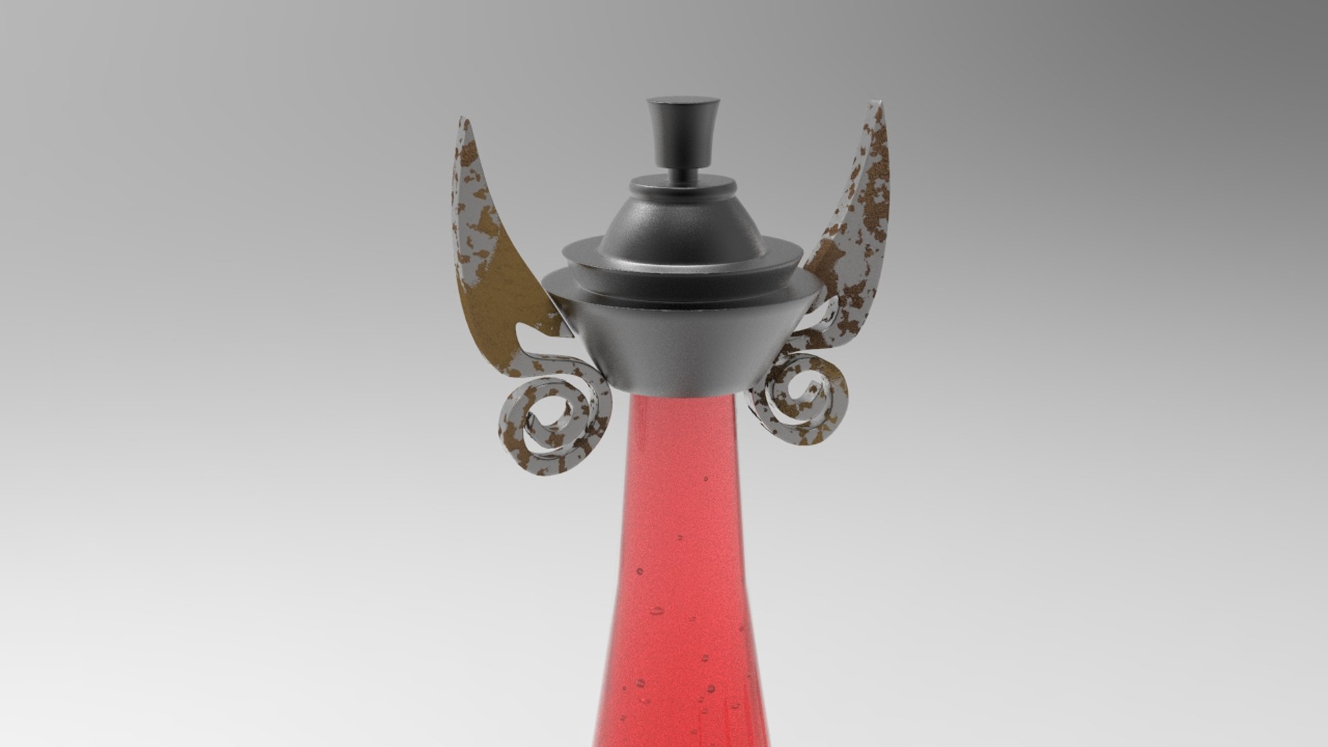 3D potion container model - TurboSquid 1653398