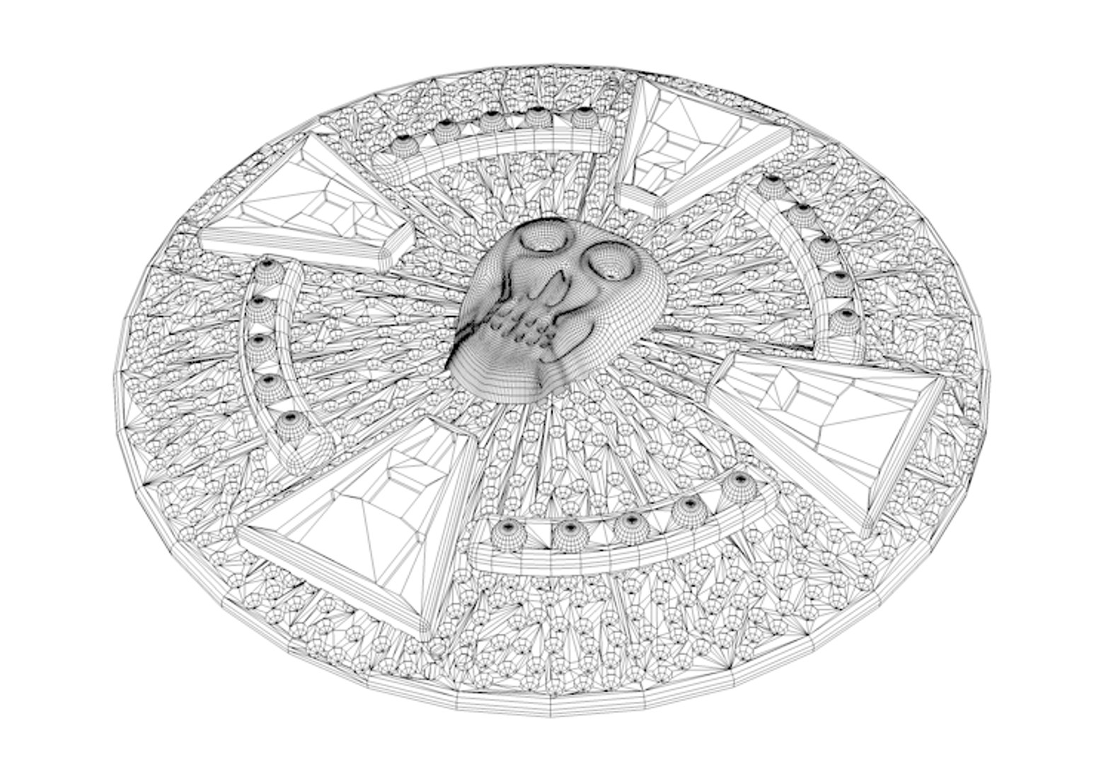 3D Medallion - TurboSquid 1239432