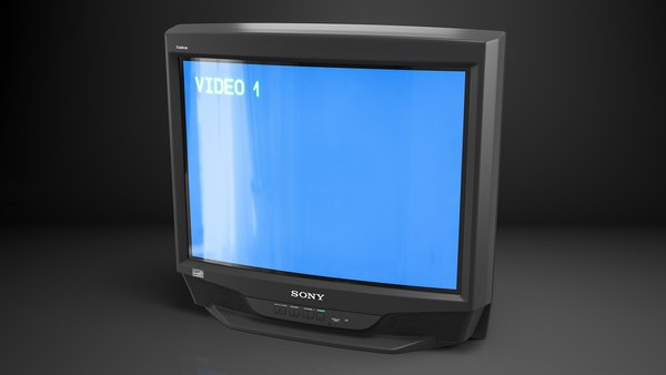 Sony trinitron kv-27s46 retro 3D model - TurboSquid 1614329