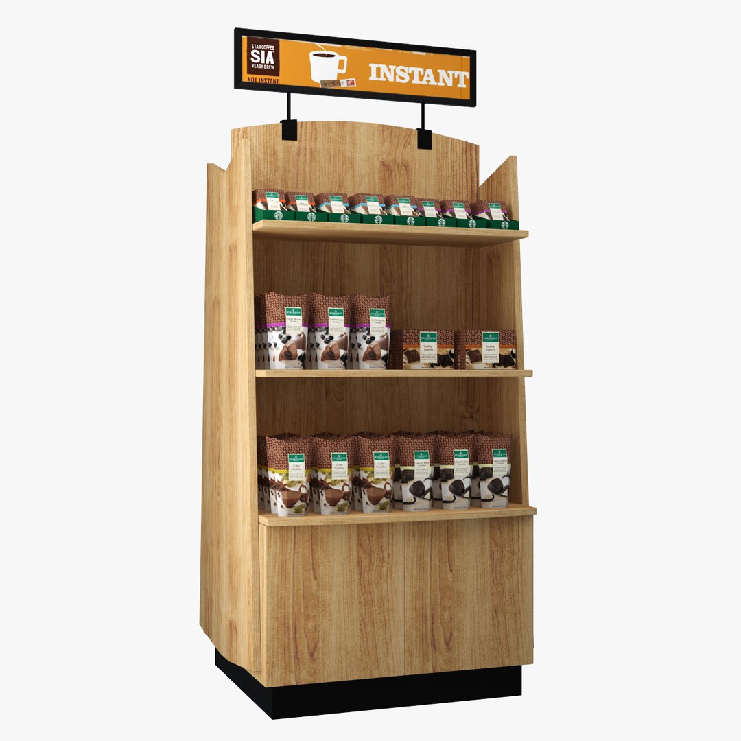 Coffee Stand Starbucks Model - TurboSquid 1198090
