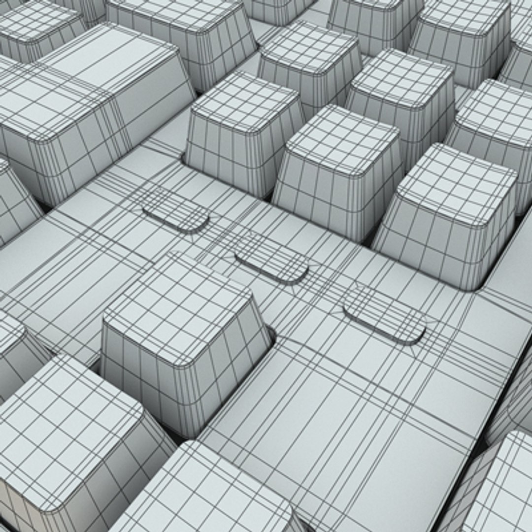 Keyboard 3d Model
