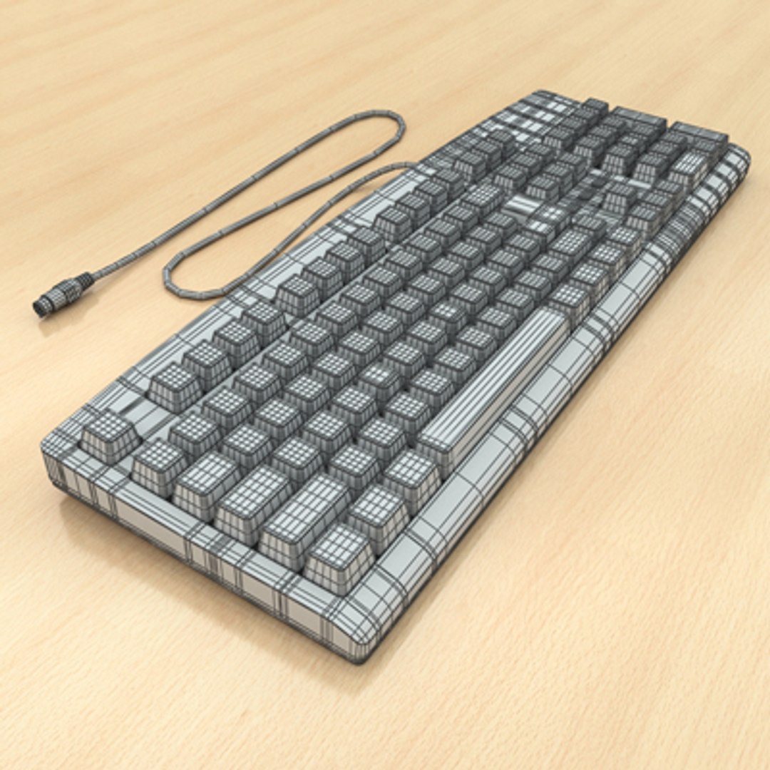 Keyboard 3d Model