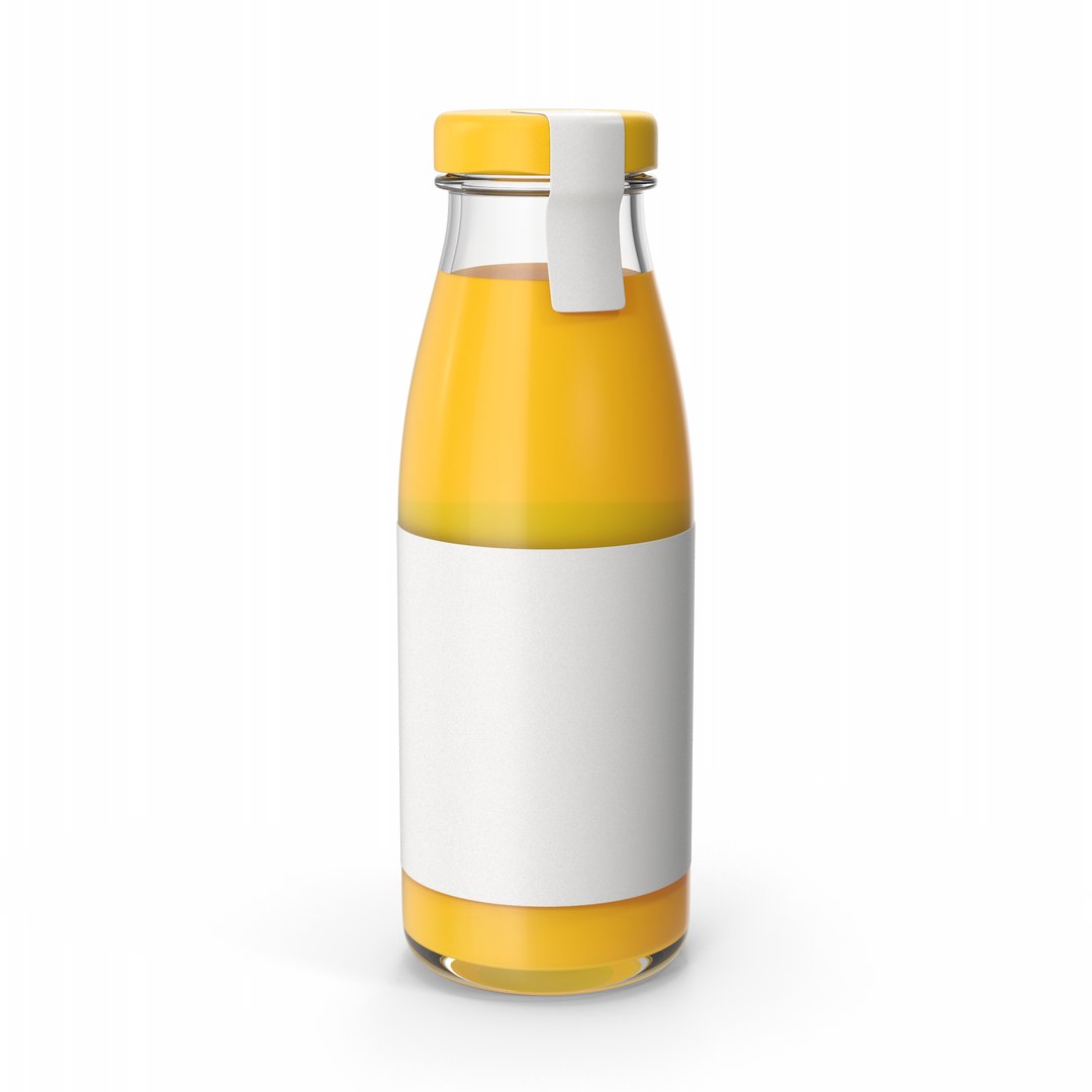 Juice Glass 3D model - TurboSquid 1960484