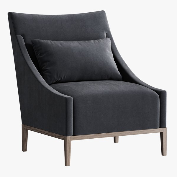 Restoration Hardware Thibault Chair 3D - TurboSquid 2007020