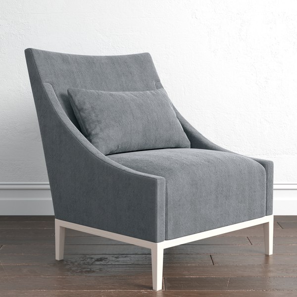 Restoration Hardware Thibault Chair 3D - TurboSquid 2007020