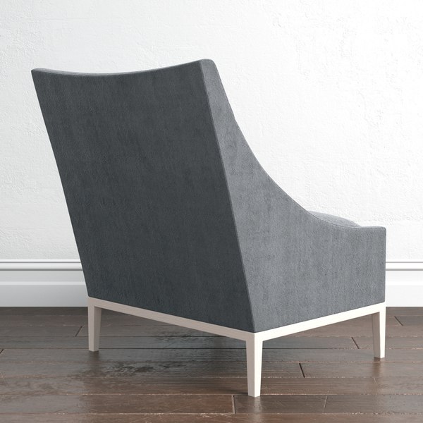 Restoration Hardware Thibault Chair 3D - TurboSquid 2007020