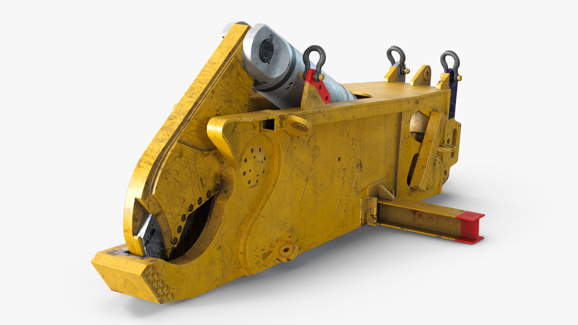 3D Underwater Hydraulic Shear Cutter Used Rigged For Cinema 4D ...