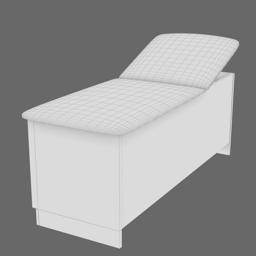 3d Model Laminate Exam Table