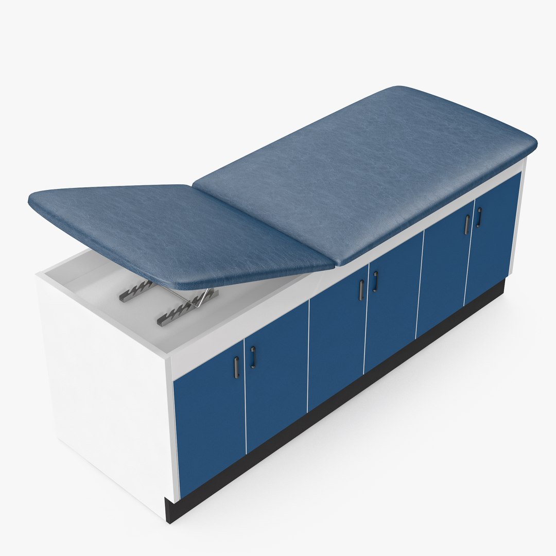 3d Model Laminate Exam Table