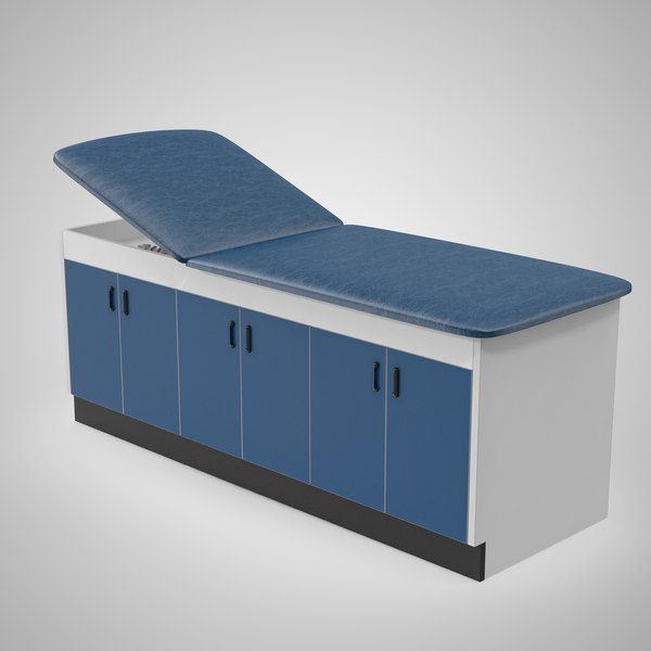 3d model laminate exam table