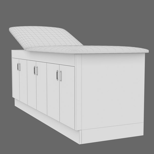 3d model laminate exam table