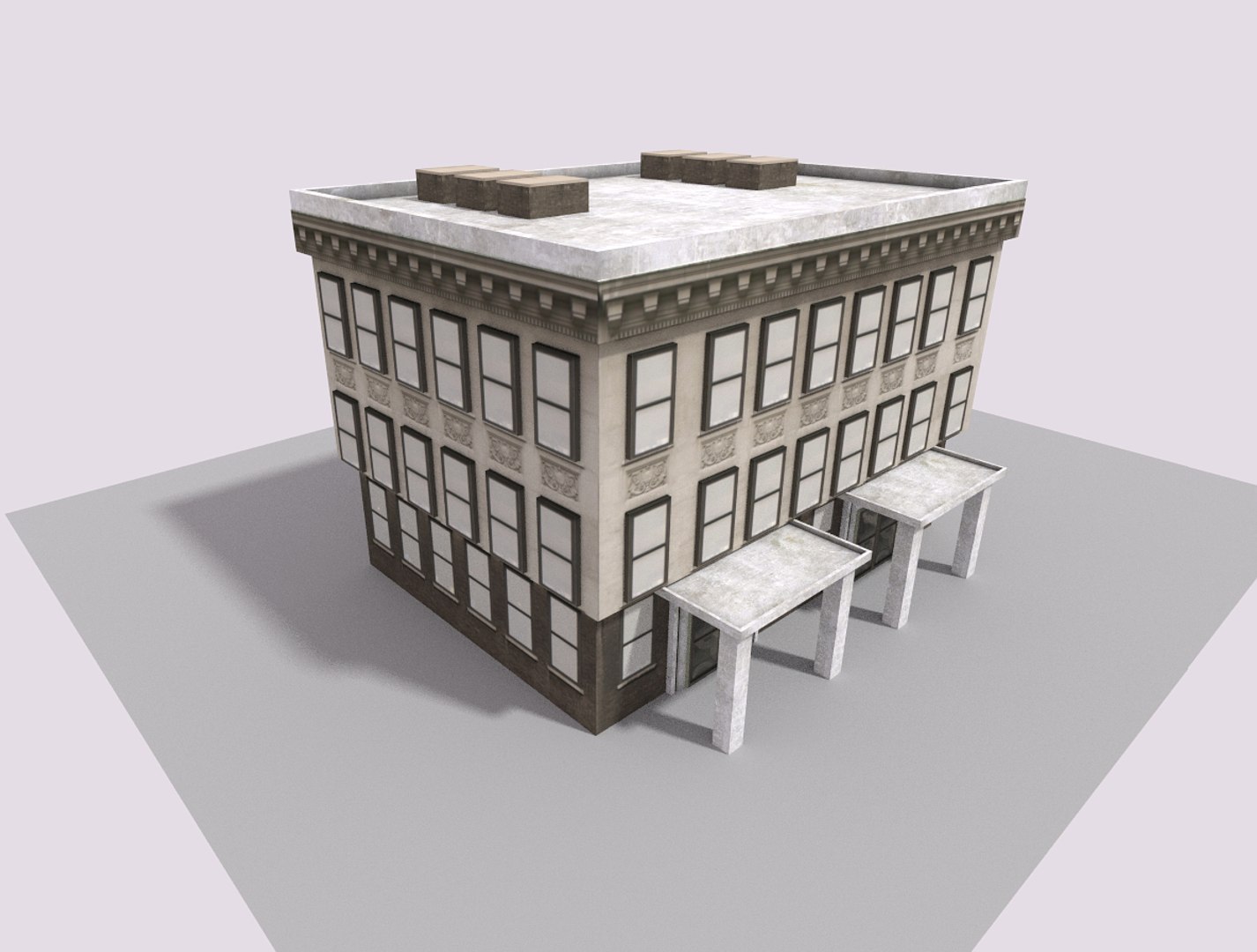 3d Building Games Model