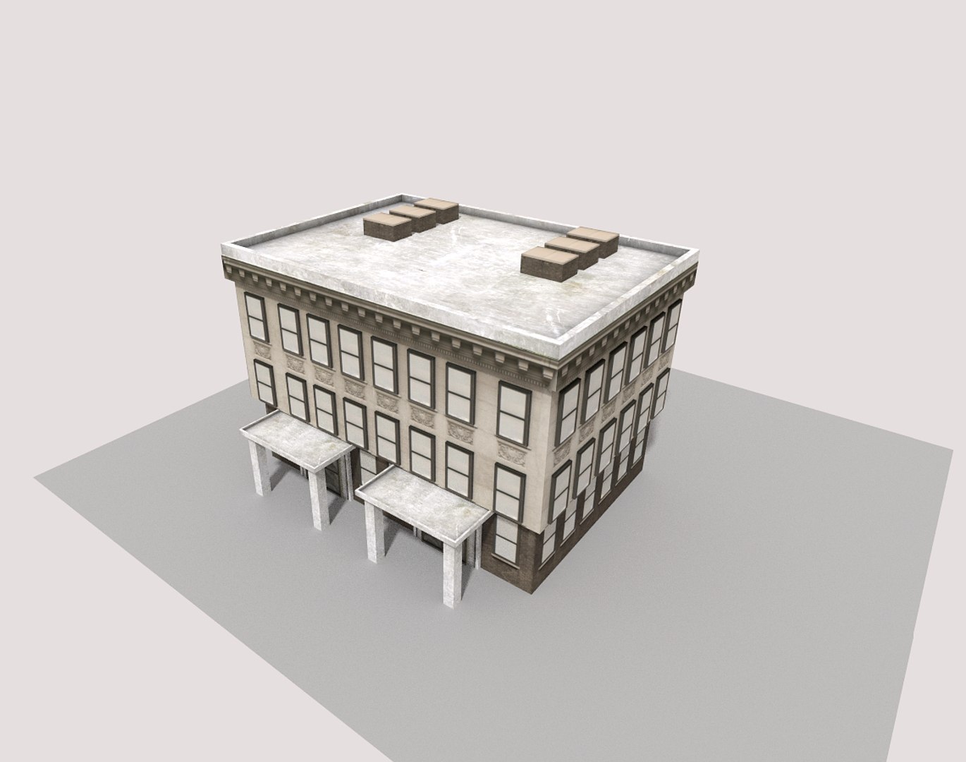 3d Building Games Model