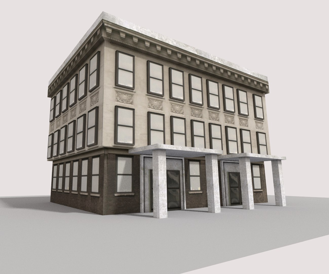 3d Building Games Model