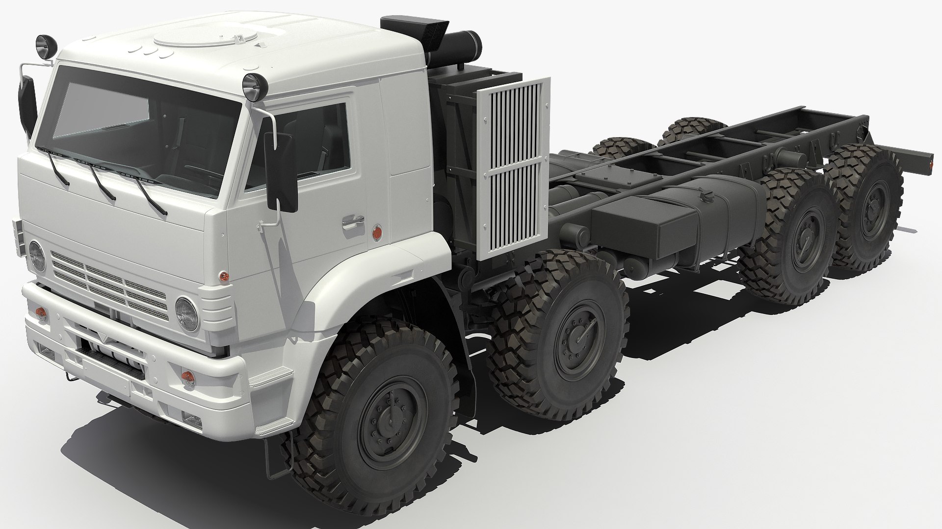 3D Winter Offroad 8x8 Truck Model - TurboSquid 1486369