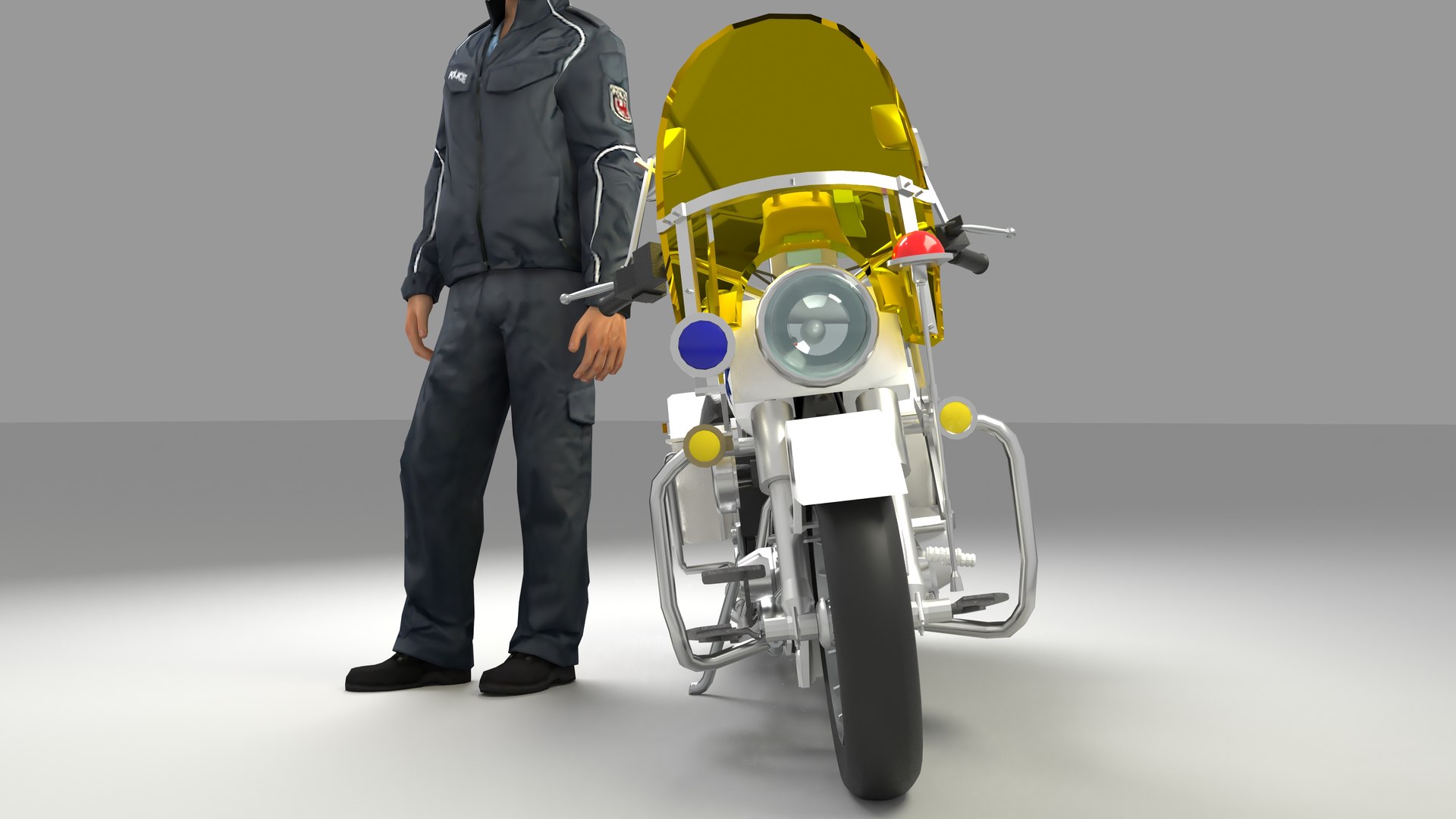 Lowrider Cop Model - TurboSquid 2024805