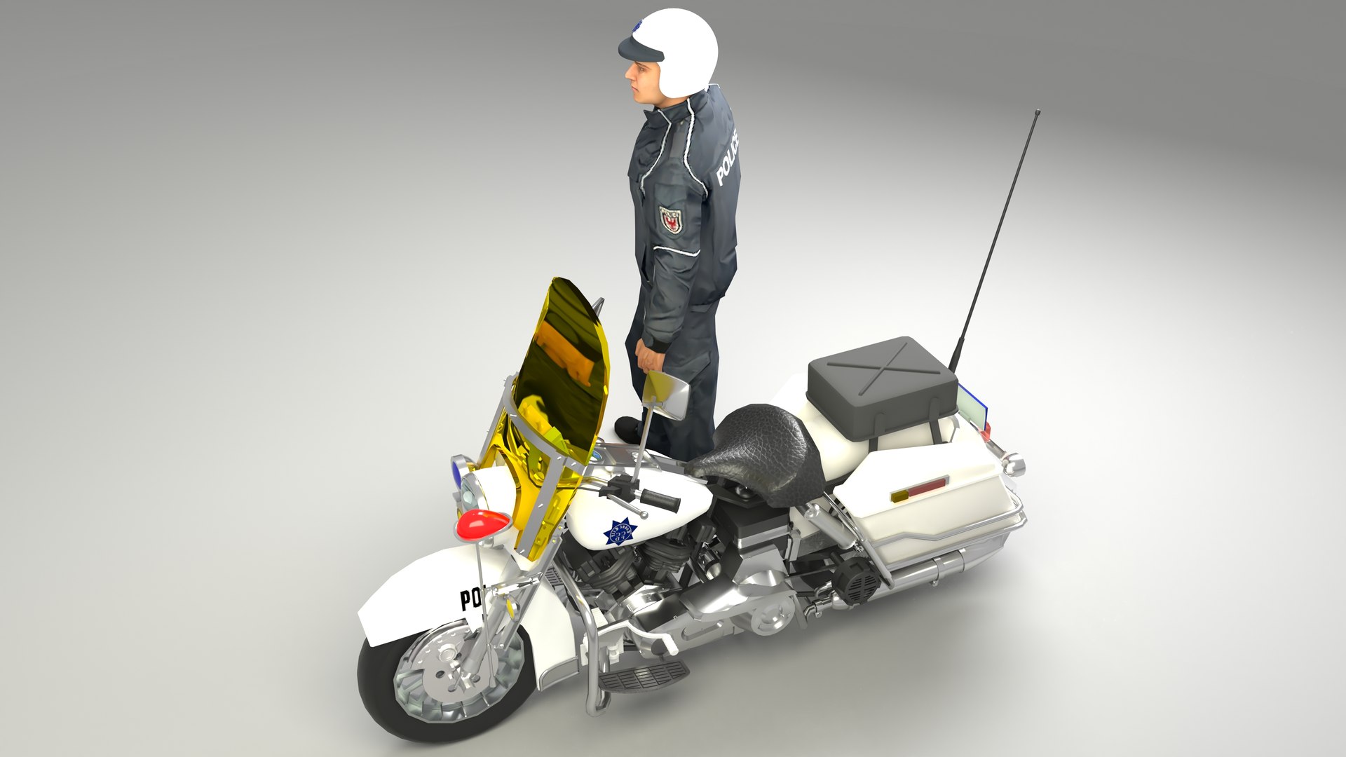 Lowrider Cop model - TurboSquid 2024805