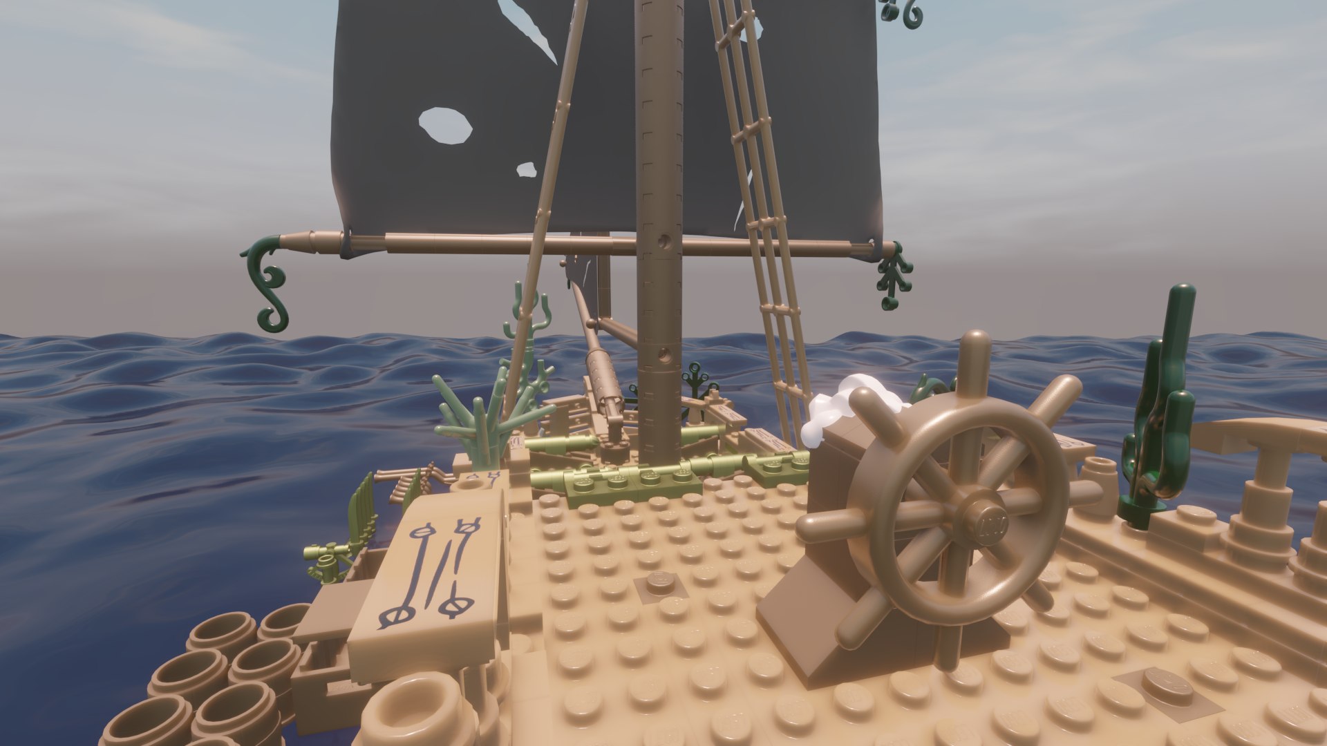 3D LEGO - CURSED SLOOP - DEVILs PUPIL - Rogue Film Productions ...