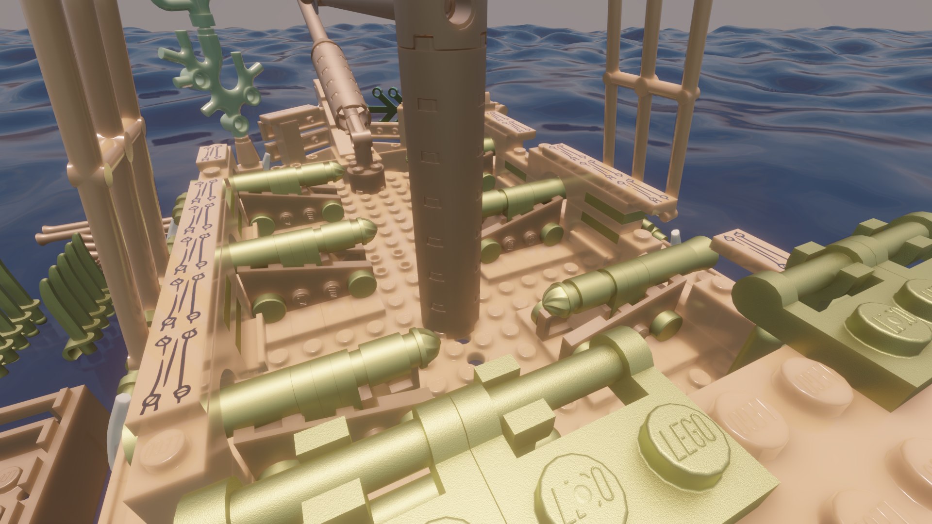 3D LEGO - CURSED SLOOP - DEVILs PUPIL - Rogue Film Productions ...