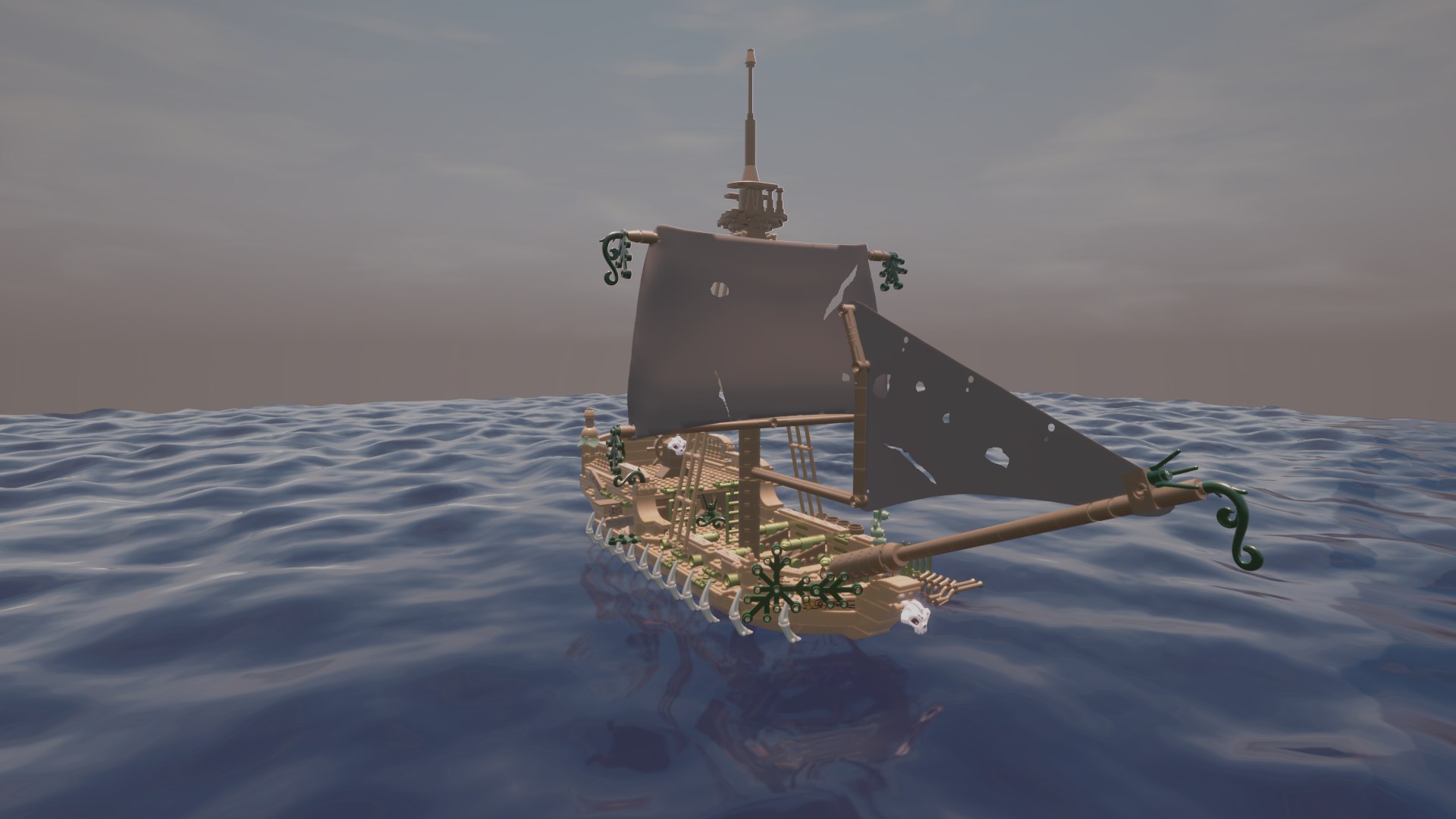 3D LEGO - CURSED SLOOP - DEVILs PUPIL - Rogue Film Productions ...