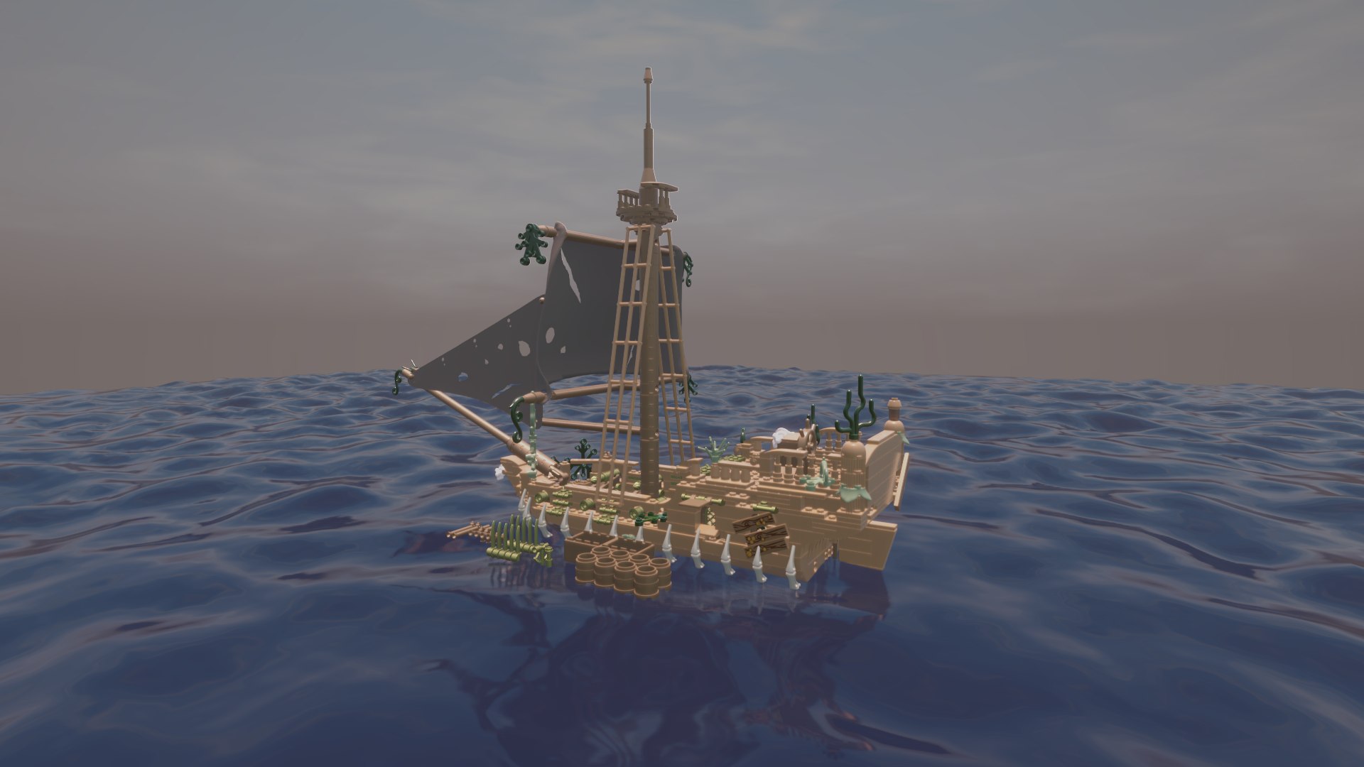 3D LEGO - CURSED SLOOP - DEVILs PUPIL - Rogue Film Productions ...