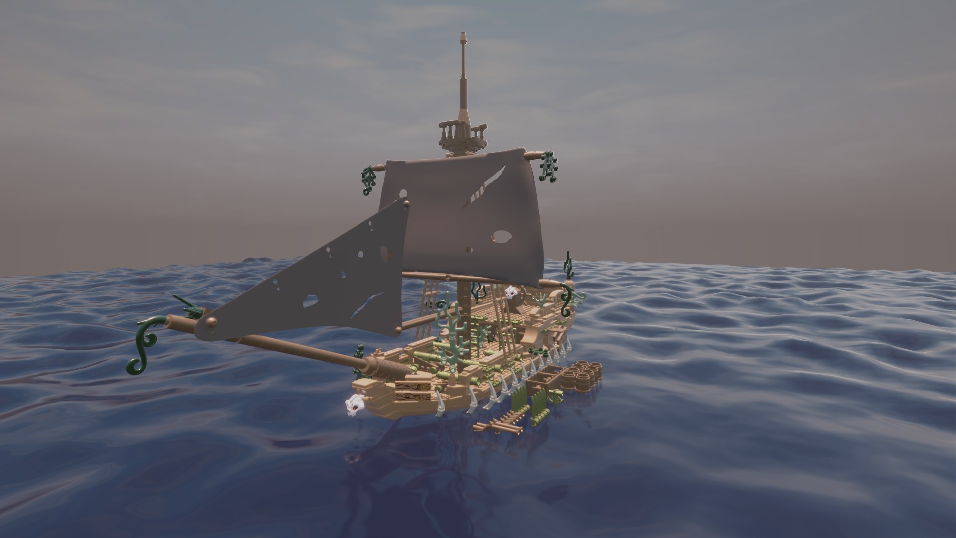 3D LEGO - CURSED SLOOP - DEVILs PUPIL - Rogue Film Productions ...