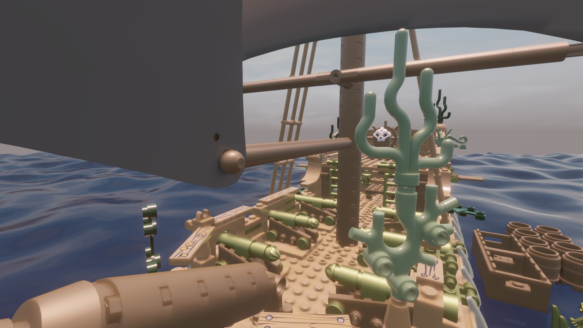 3D LEGO - CURSED SLOOP - DEVILs PUPIL - Rogue Film Productions ...